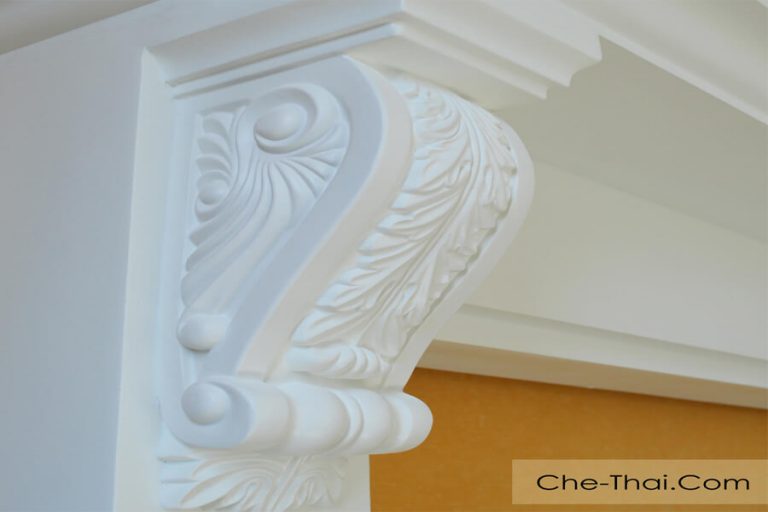 คันทวย PU (Corbels) ขาค้ำยันเสาโรมัน ตกแต่งเตาผิง ราคาโรงงาน
